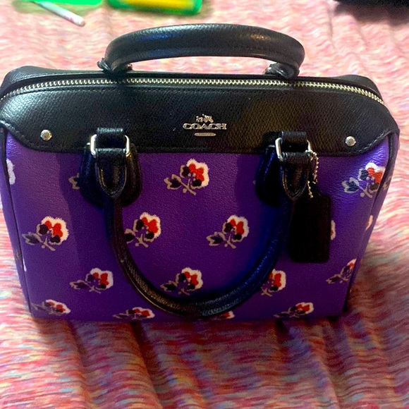 Coach | Bags | Purple Coach Bag | Poshmark